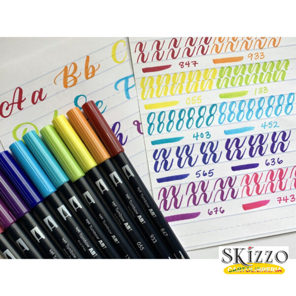 Tombow dual brush pens - Cartolibreria Skizzo